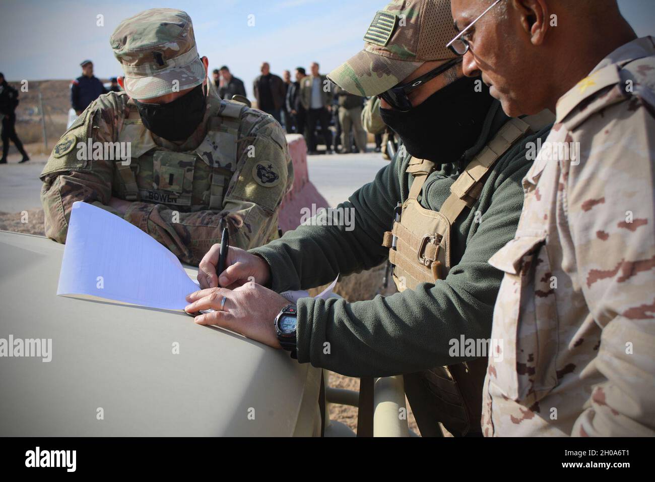 The Counter-ISIS Train and Equip Funds program at Al Asad Air Base ...
