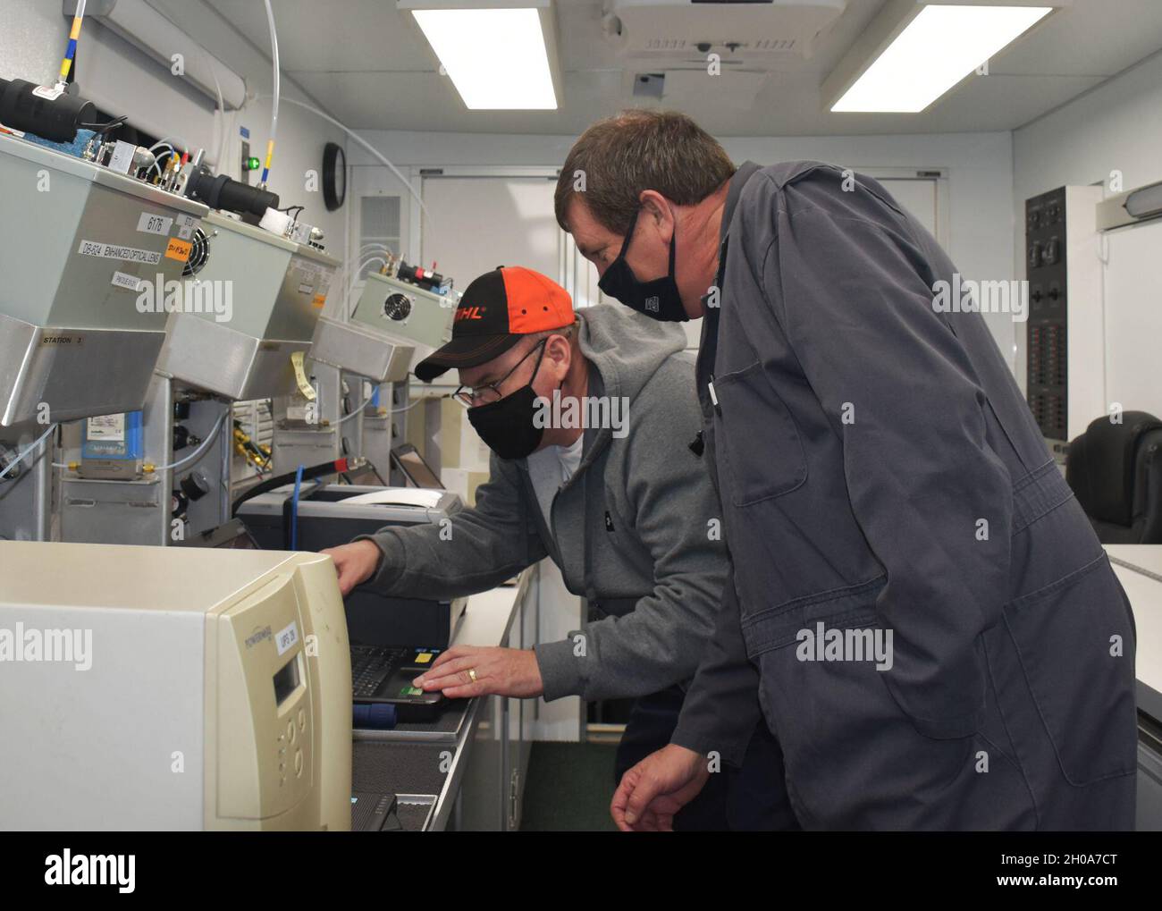 BGCA real-time analytical platform operators monitor the VX projectile ...
