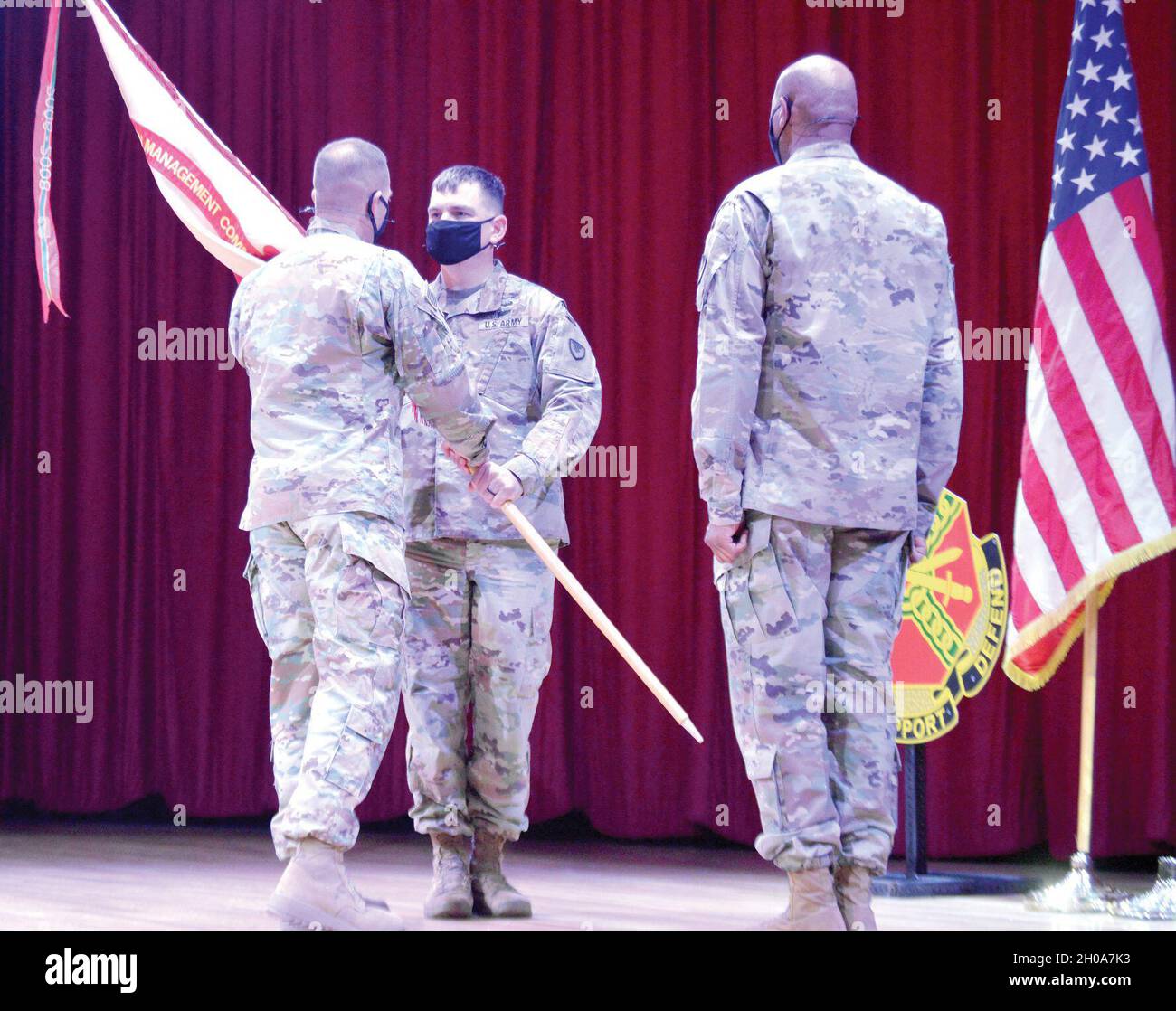 FORT CARSON, Colo. — Col. Nate Springer, left, commander, U.S. Army ...