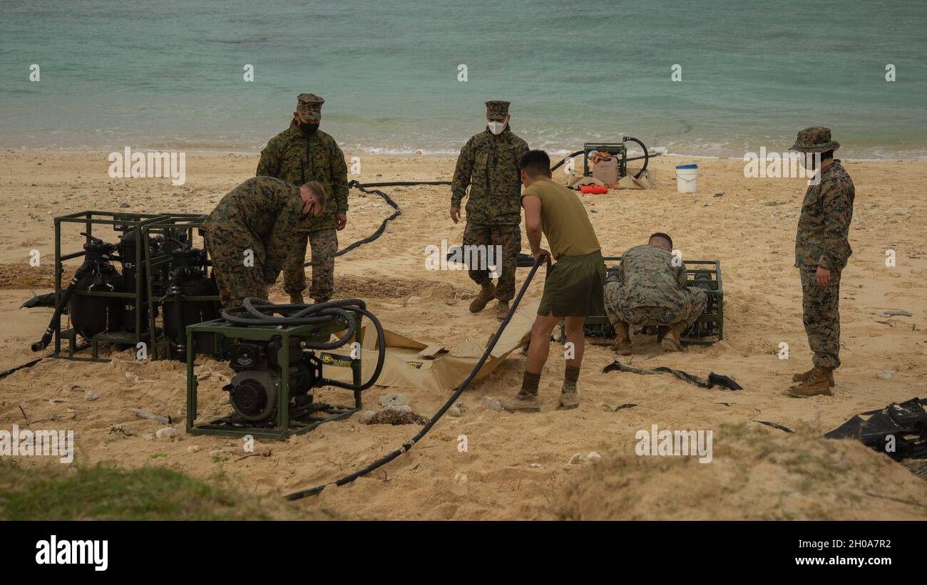 U.S. Marines with Marine Wing Support Squadron (MWSS) 172, 1st Marine ...