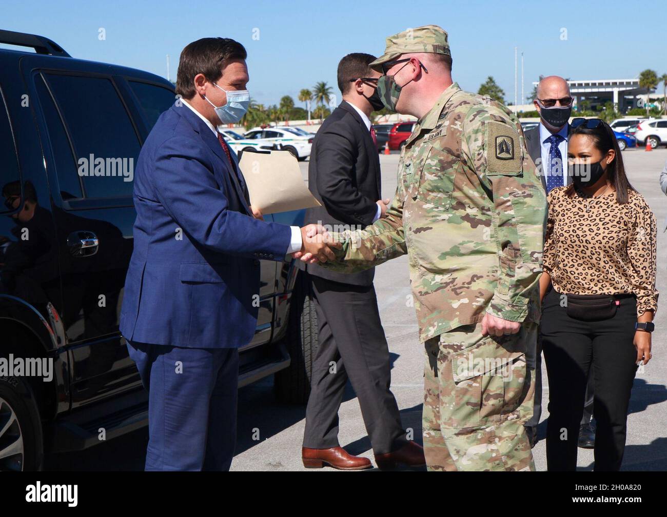 Col. Sean T. Boyette, commander of the 164th Air Defense Artillery ...