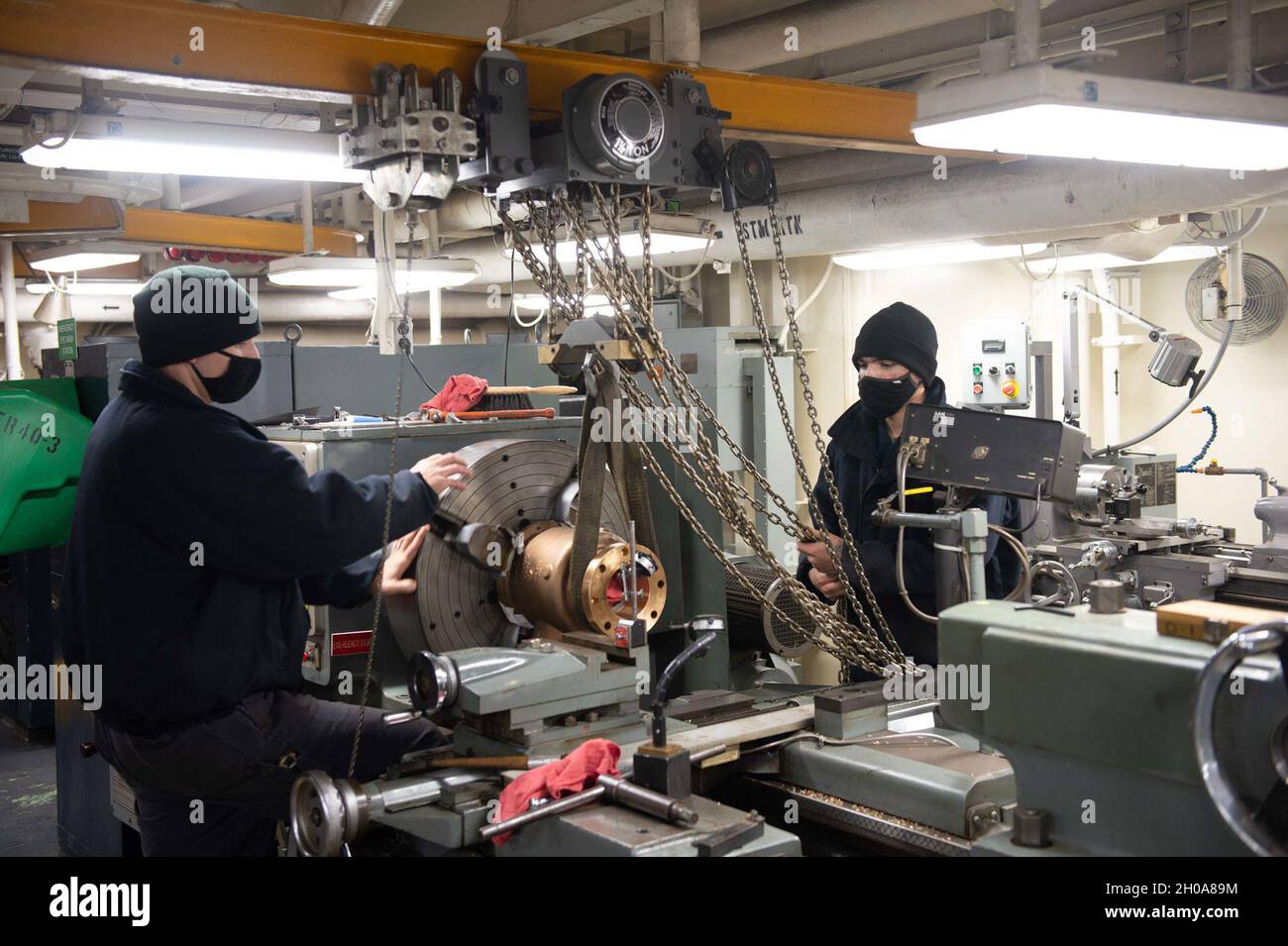 U.S. Navy Machinery Repairman 1st Class Jason Vance, from Salem ...