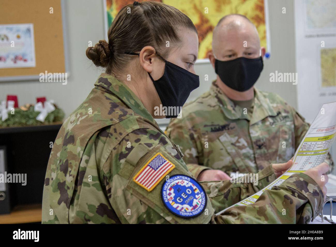 Sgt. Shawn-Taylor Hirakawa, non-commissioned officer in charge of the ...