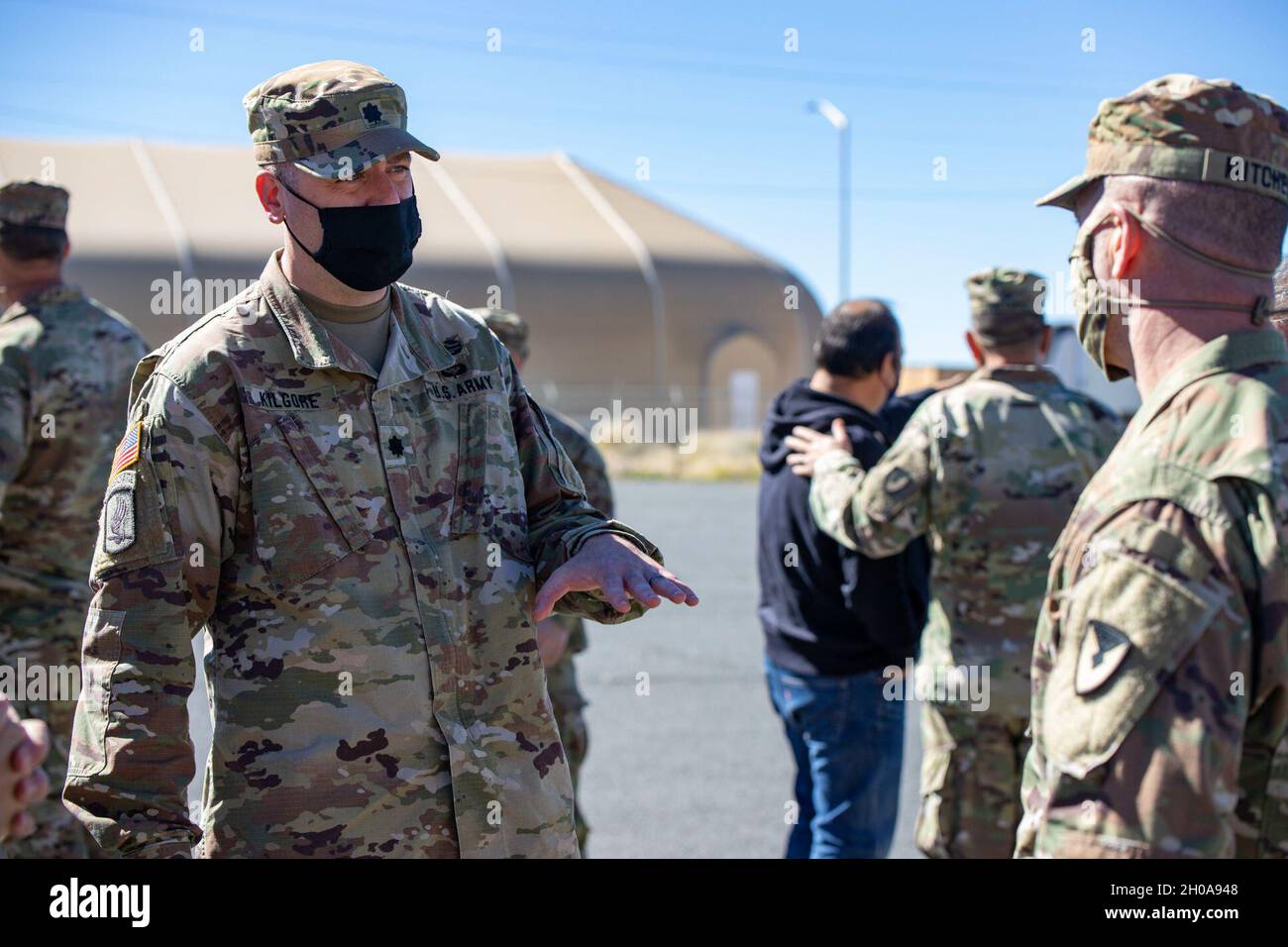 The 402nd Army Field Support Battalion-Hawaii commander, Lt. Col ...