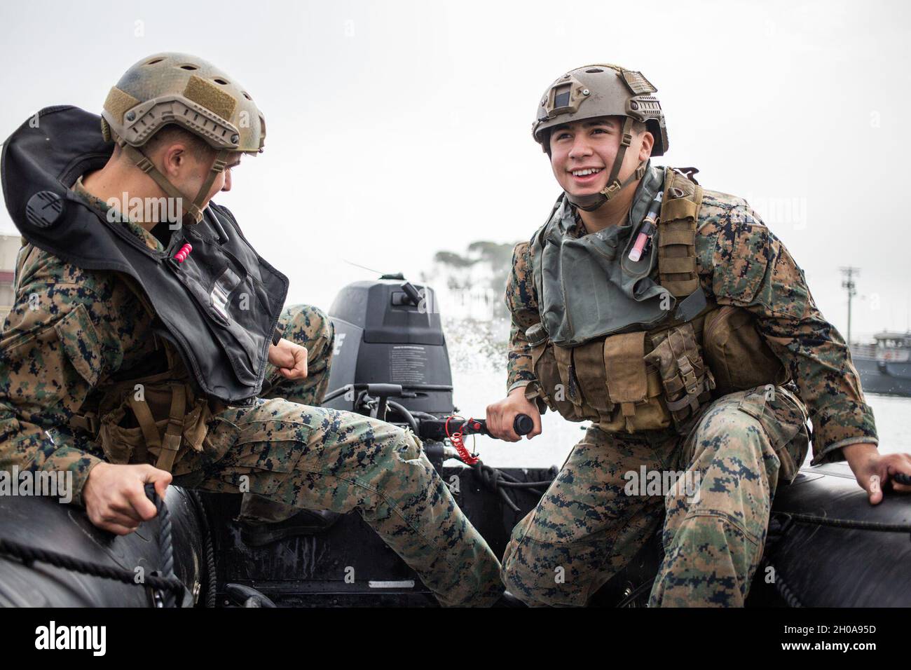 U.S. Marines with the All Domain Reconnaissance Detachment, 11th Marine ...