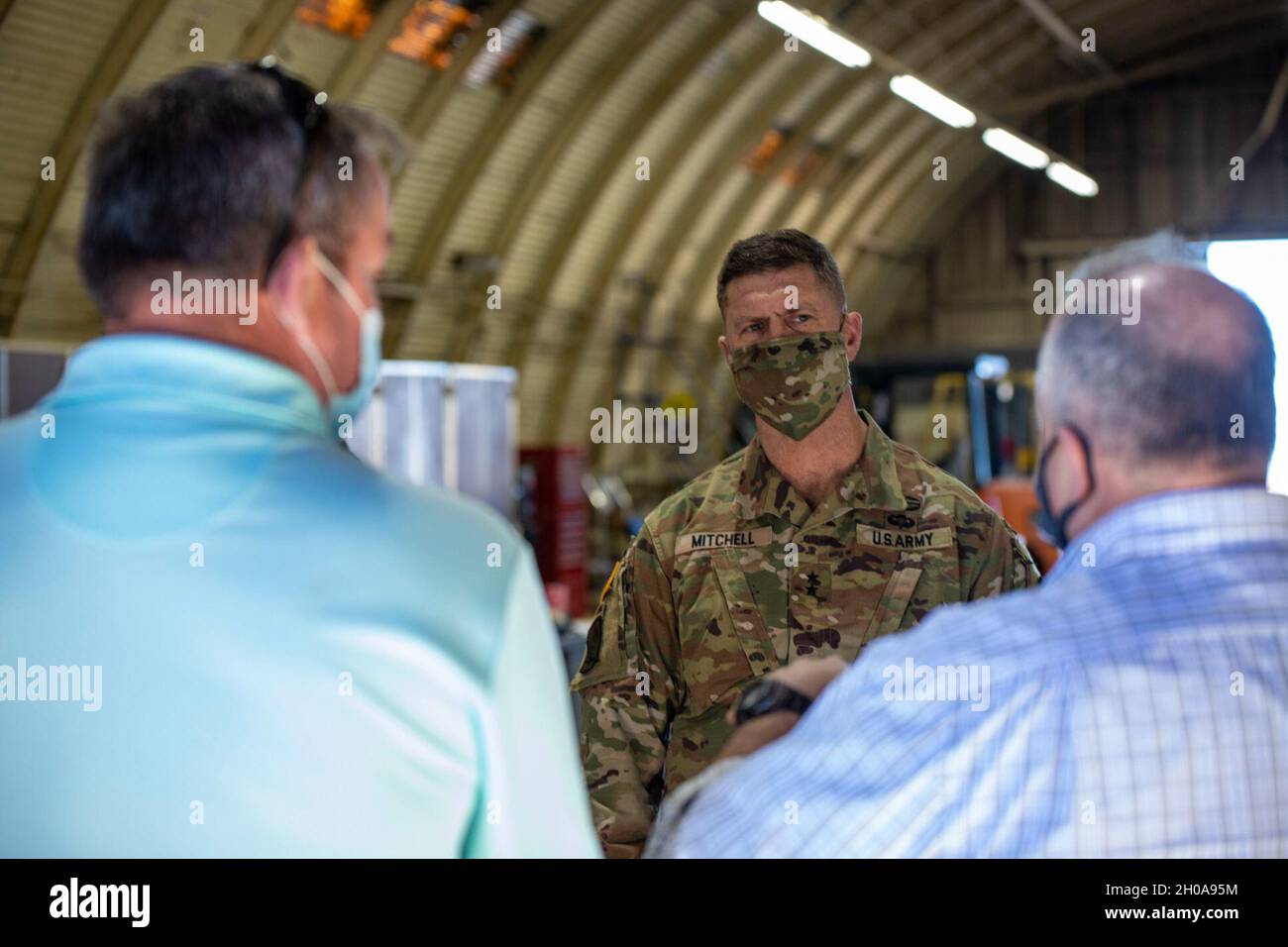 Army Sustainment Command's commanding general Maj. Gen. Daniel Mitchell ...