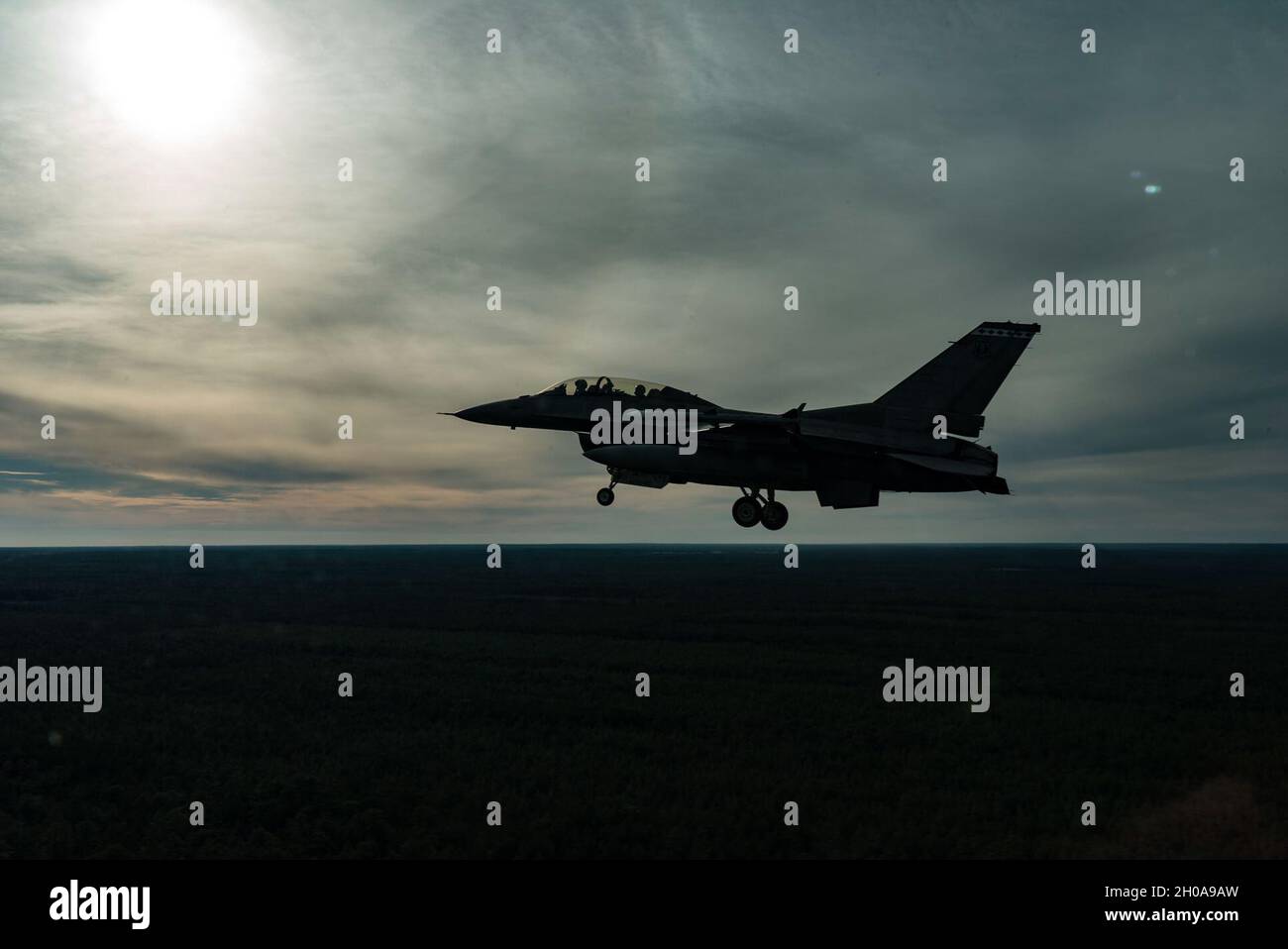 Lt. Col. Mark Hanson and Lt. Col. Joe McGill with the 96th Test Wing ...