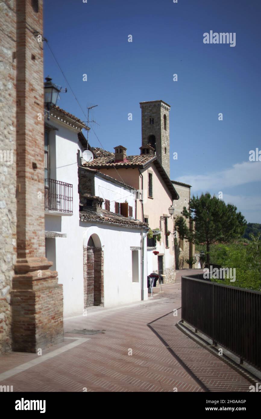 Tower, Campli, Abruzzo, Italy, Europe Stock Photo - Alamy