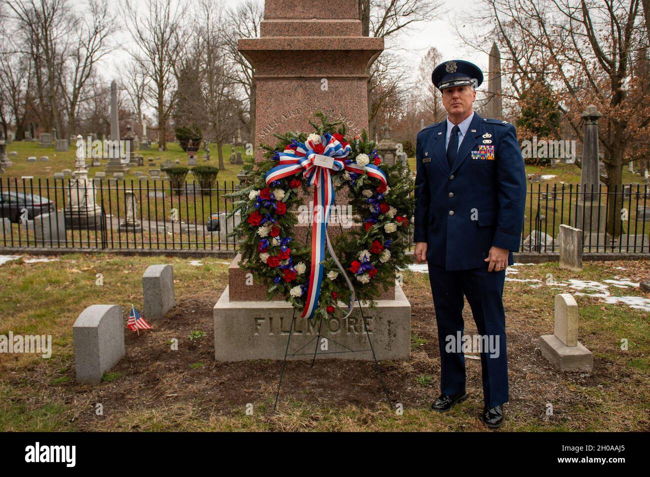 Col. Steven Hefferon, commander of the 107th Mission Support Group ...