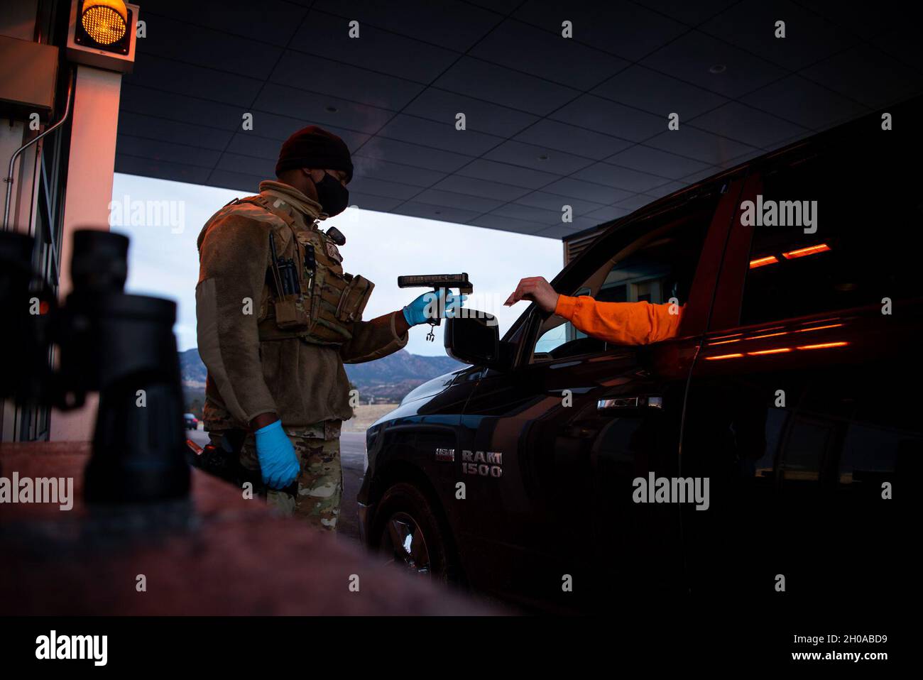 U.S. AIR FORCE ACADEMY, Colo. -- Airman Terrell Jennings, an ...
