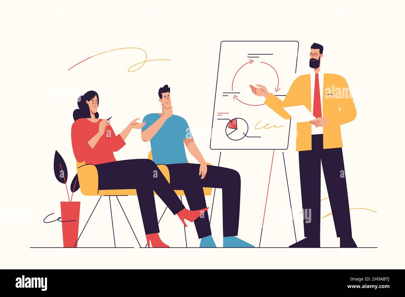 Teaching colleagues Stock Vector Images - Alamy