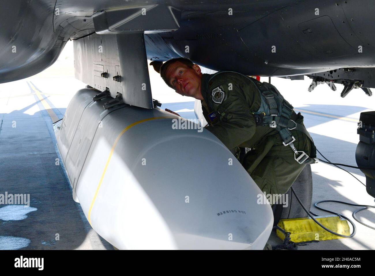 Maj. Ryan Mobley, 706th Fighter Squadron assistant director of ...