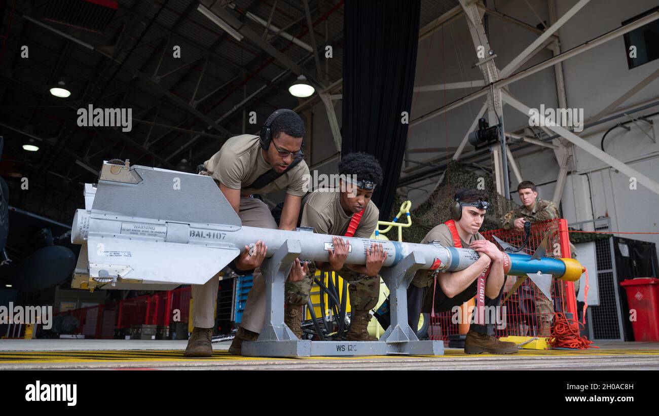 U.S. Air Force Staff Sgt. Tony Rodgers, left, a 494th Aircraft ...