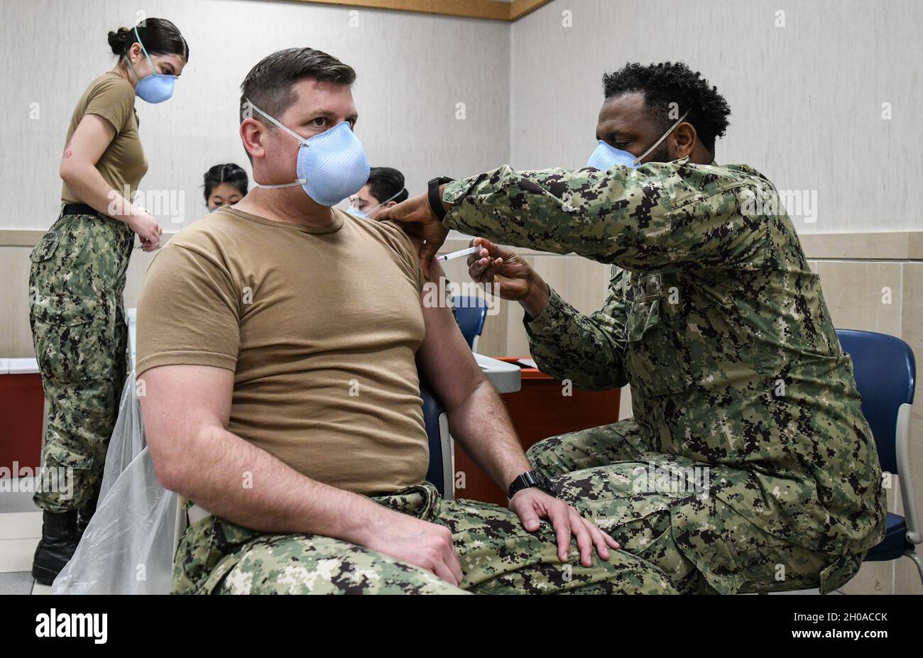 Lt. Eric Wright, an emergency medicine nurse assigned to U.S. Naval ...