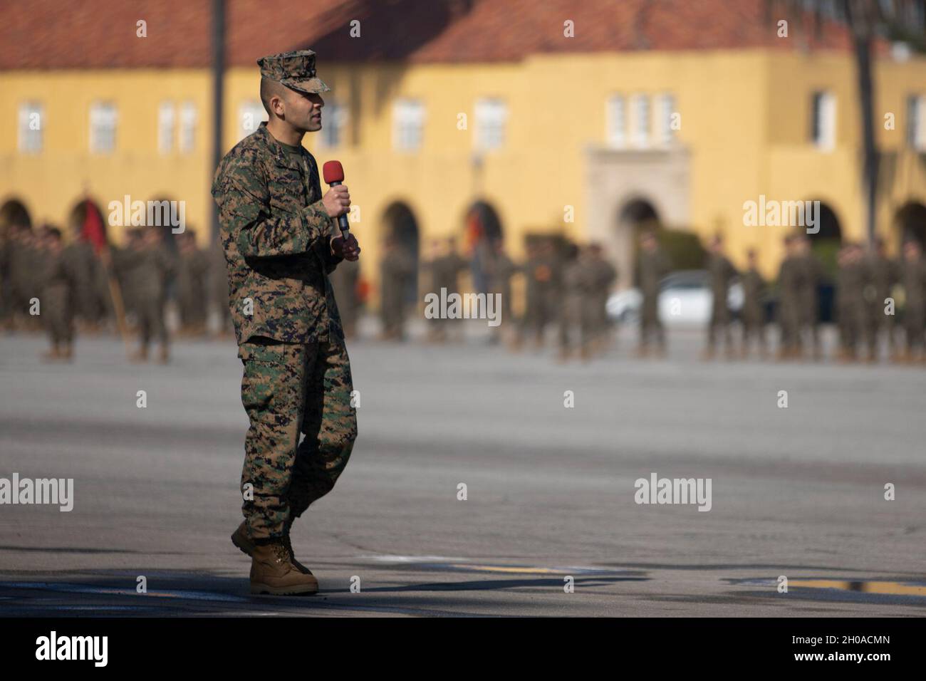 Lt. Col. Alexander Farsaad, Commanding Officer, 1st Recruit Training ...
