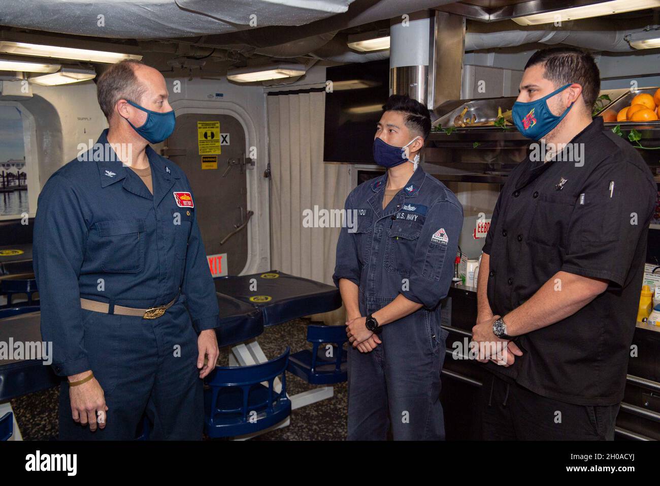 210108-N-NC885-1059 NORTH ARABIAN SEA (Jan. 8, 2021) Capt. Adam Fleming ...
