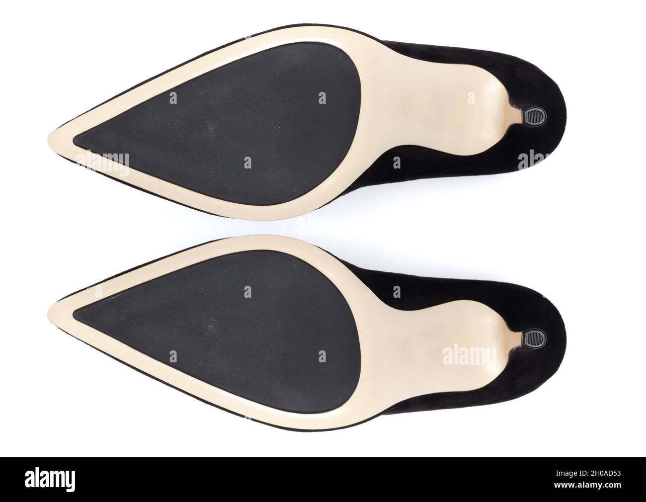 Bottom of shoes, isolated on white background Stock Photo - Alamy