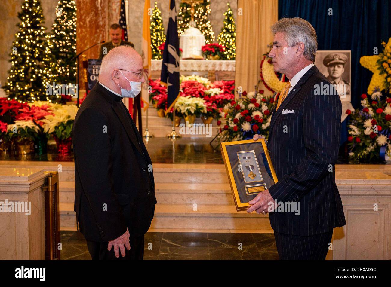 210108-N-PM193-1373 WATERBURY, Conn. (Jan. 8, 2021) Secretary of the ...