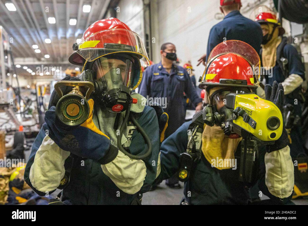 INDIAN OCEAN (Jan. 8, 2021) – U.S. Navy Machinist’s Mate Fireman ...