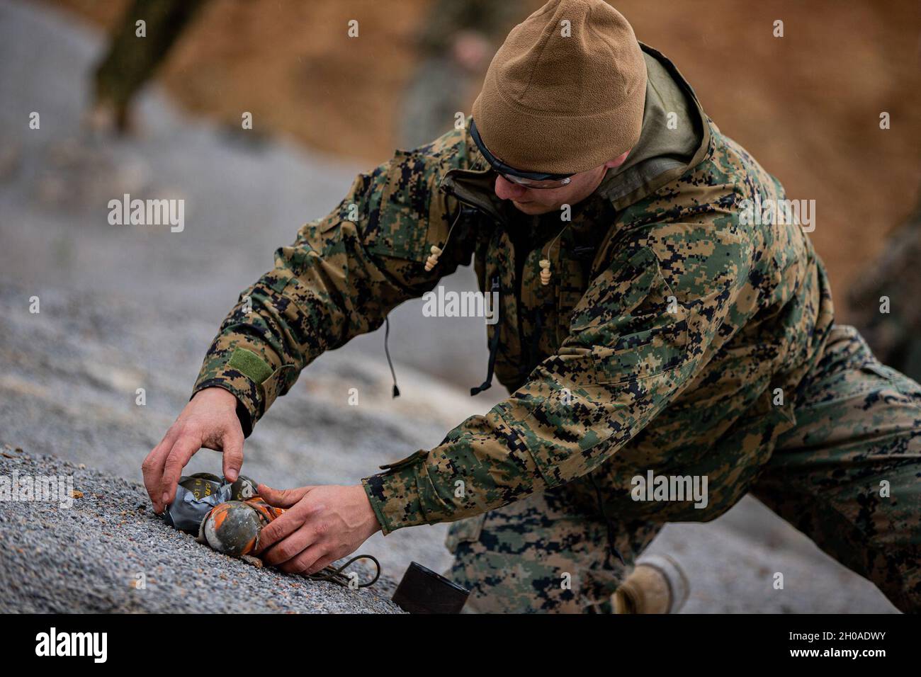 U.S. Marine Corps Sgt. Coy M. Moody, an explosive ordnance (EOD ...