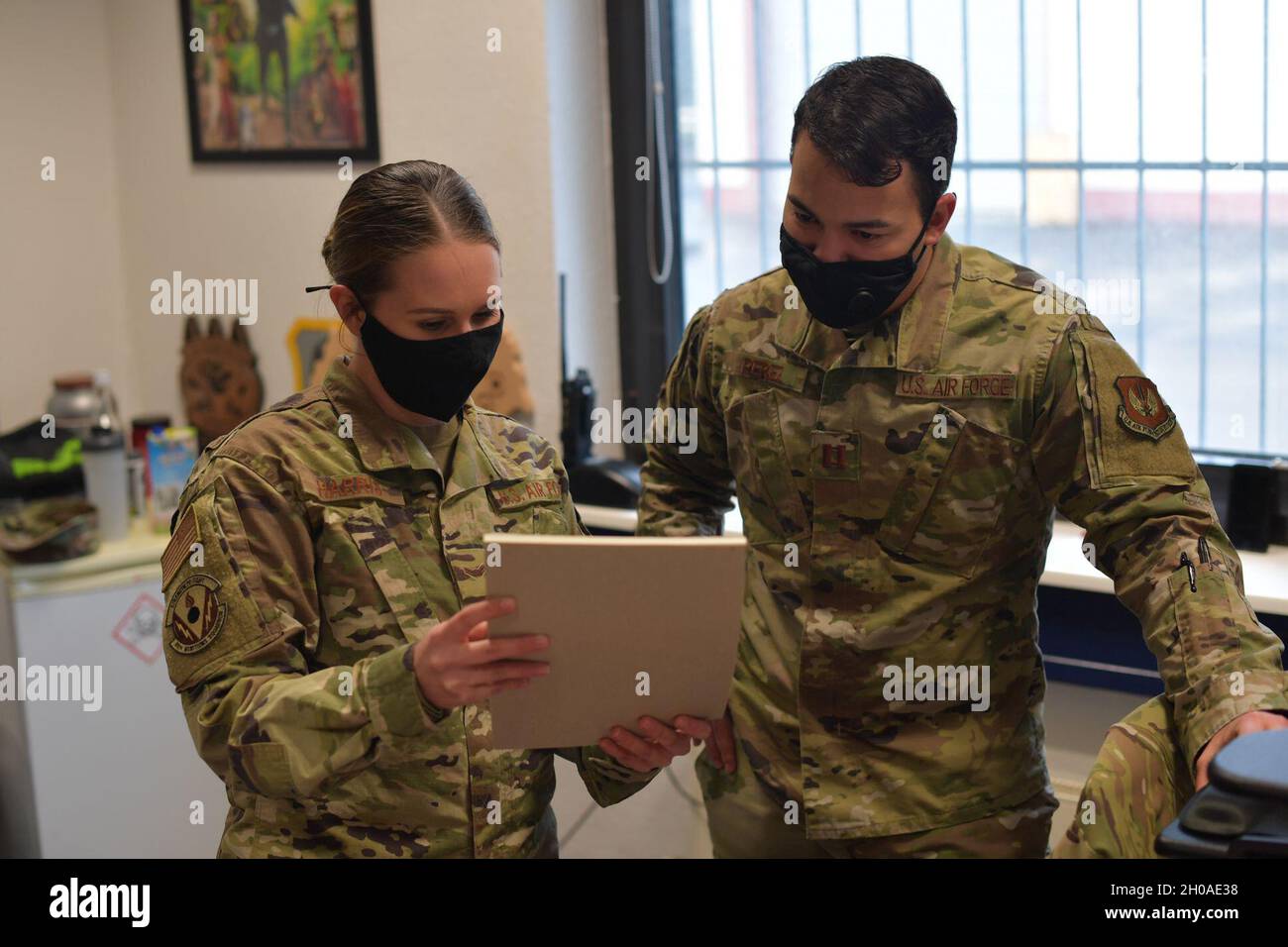 U.S. Air Force Airman 1st Class Taylor Harris, 86th Munitions Squadron ...