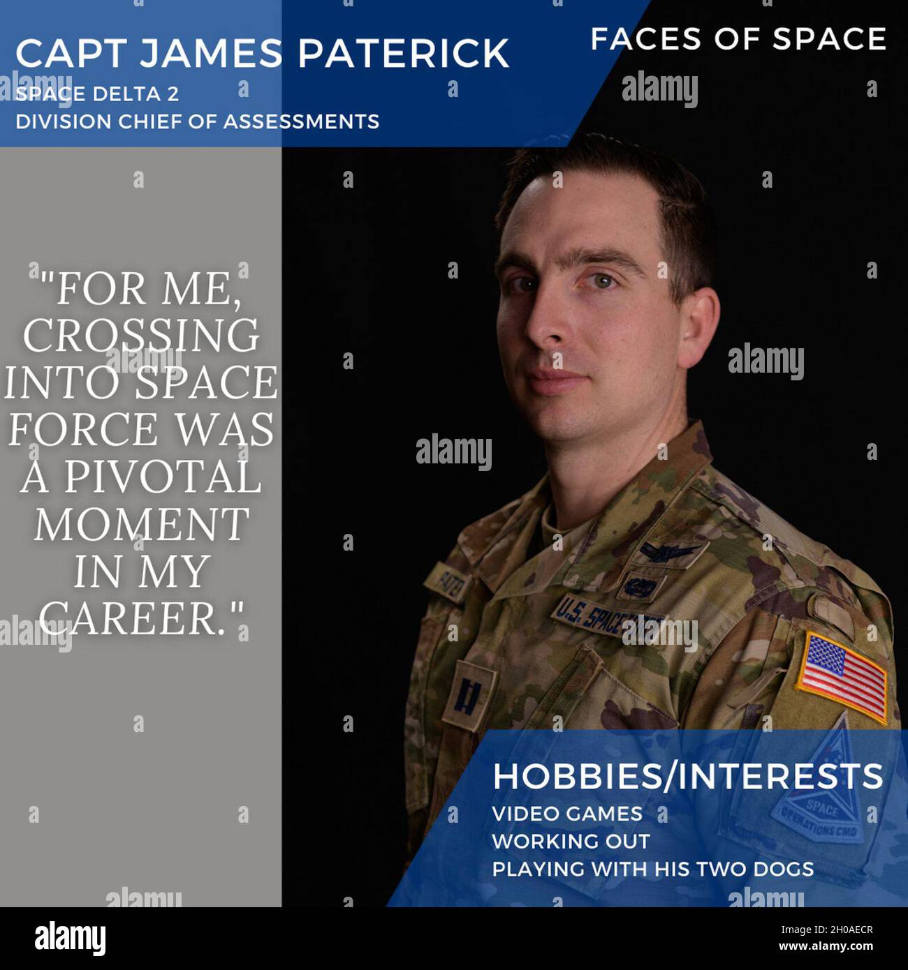 In this week's Faces of Space, we introduce you to U.S. Space Force ...