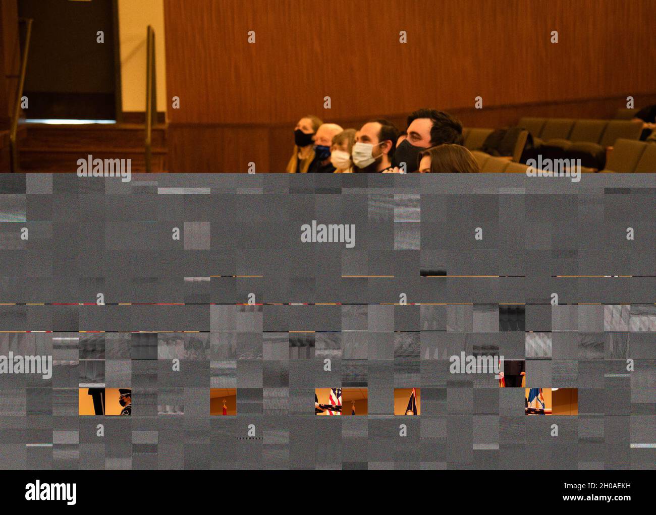 The family of Col. Christopher Smith observe his retirement ceremony at ...