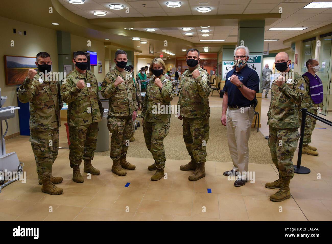 Base leadership from the 30th Space Wing and Combined Force Space ...