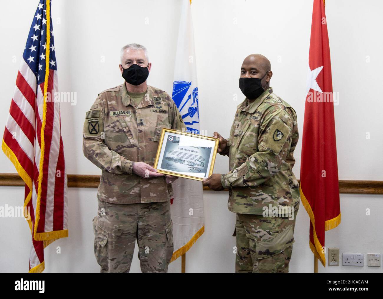 Maj. Gen. John P. Sullivan, commanding general, 1st Theater Sustainment ...