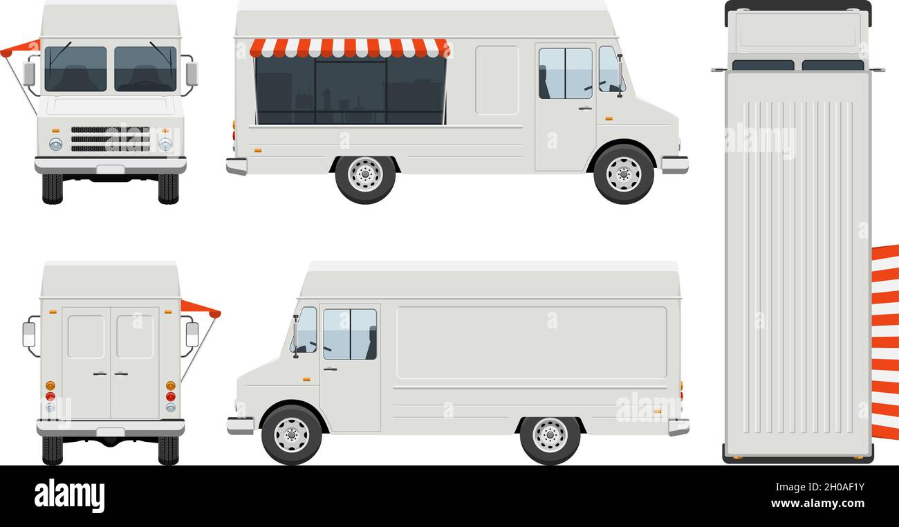 Side view open blank Stock Vector Images - Alamy