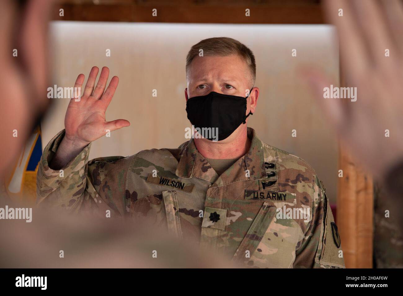 Lt. Col. Brent Wilson, executive officer, 408th Contracting Support ...