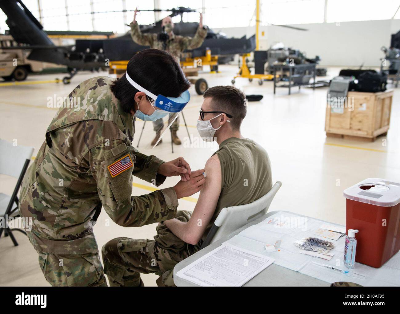 Sgt. Jeanne Fletcher, combat medic specialist with the 134th Brigade ...
