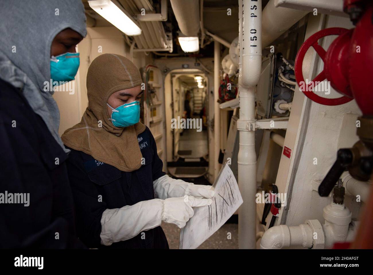 210109-N-QD512-1004 NORFOLK, Va. (Jan. 9, 2020) Gas Turbine System ...
