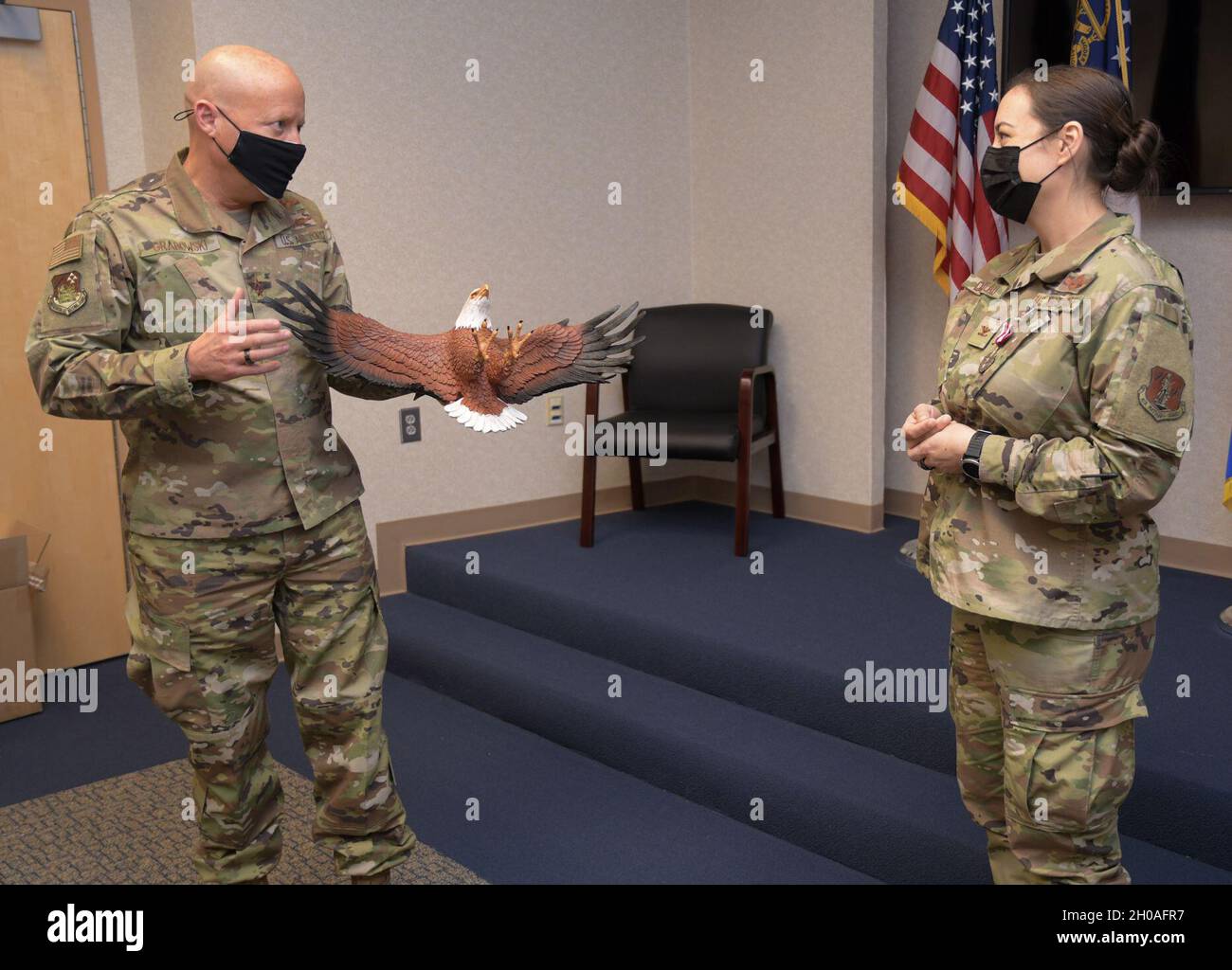 U.S. Air Force Maj. Gen. Thomas Grabowski, commander of the Georgia Air ...