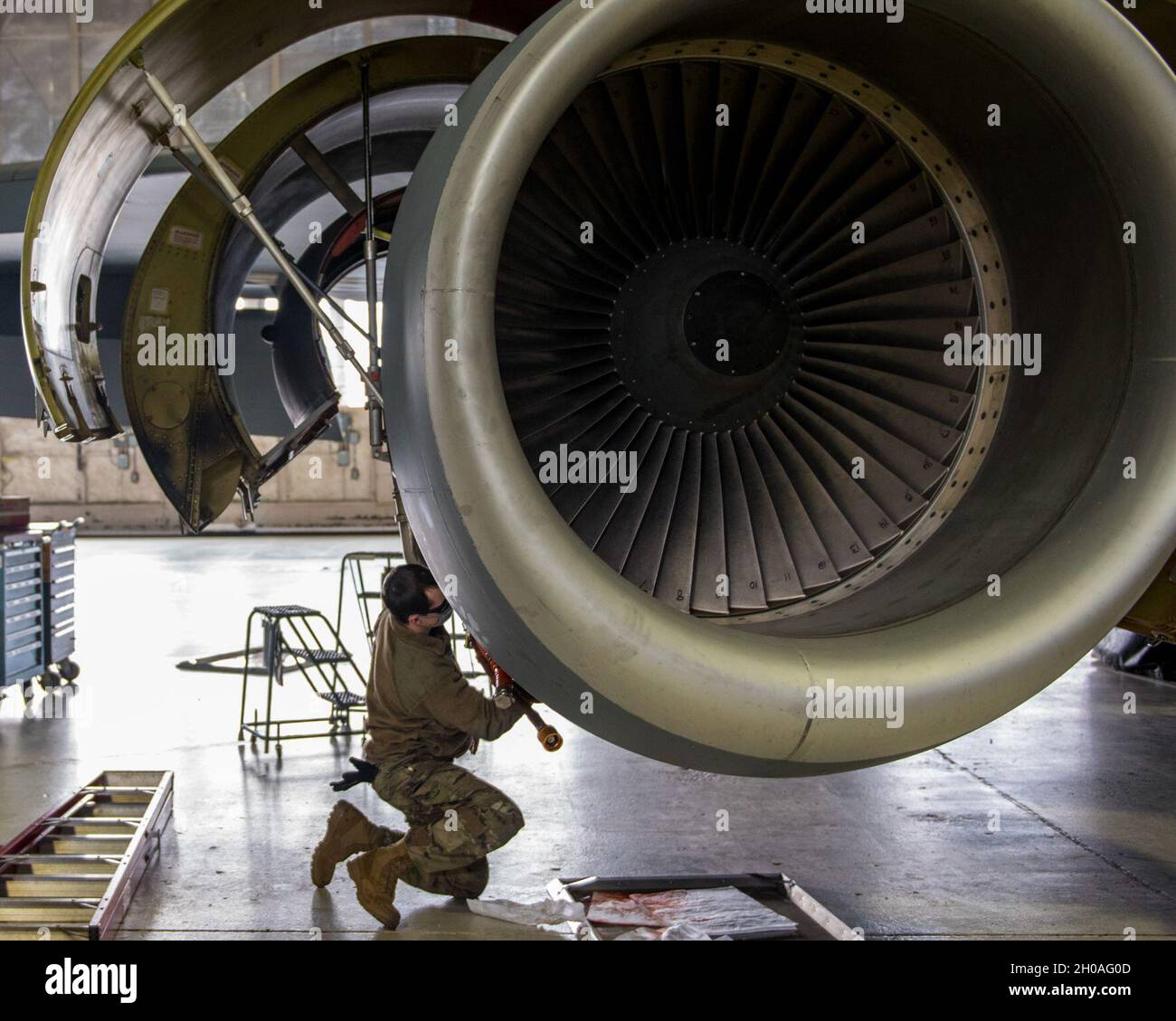 U.S. Air National Guard Staff Sgt. Jordan Wheeler, a member of the ...