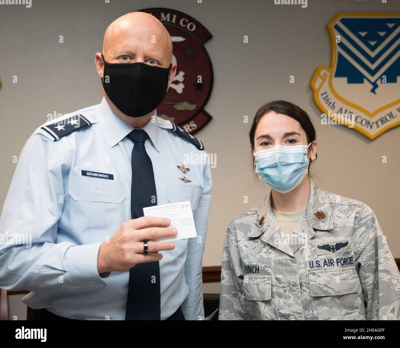 U.S. Air Force Maj. Gen. Thomas Grabowski, commander of the Georgia Air ...