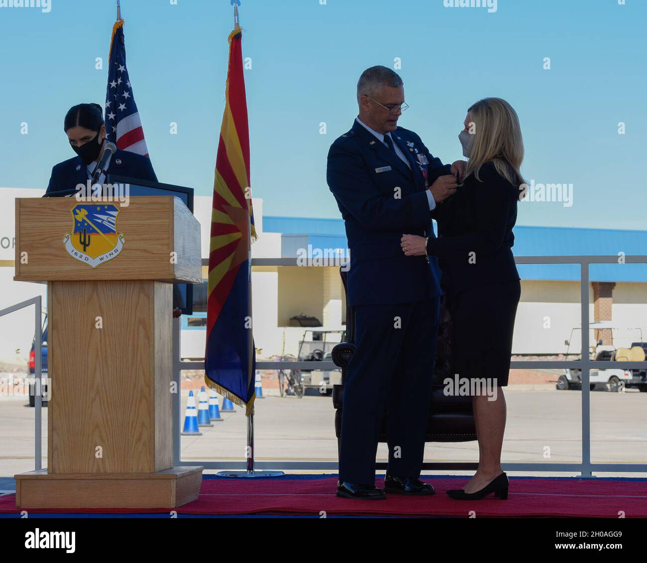 Brig. Gen. Andrew MacDonald, the former commander of the 162nd Wing ...