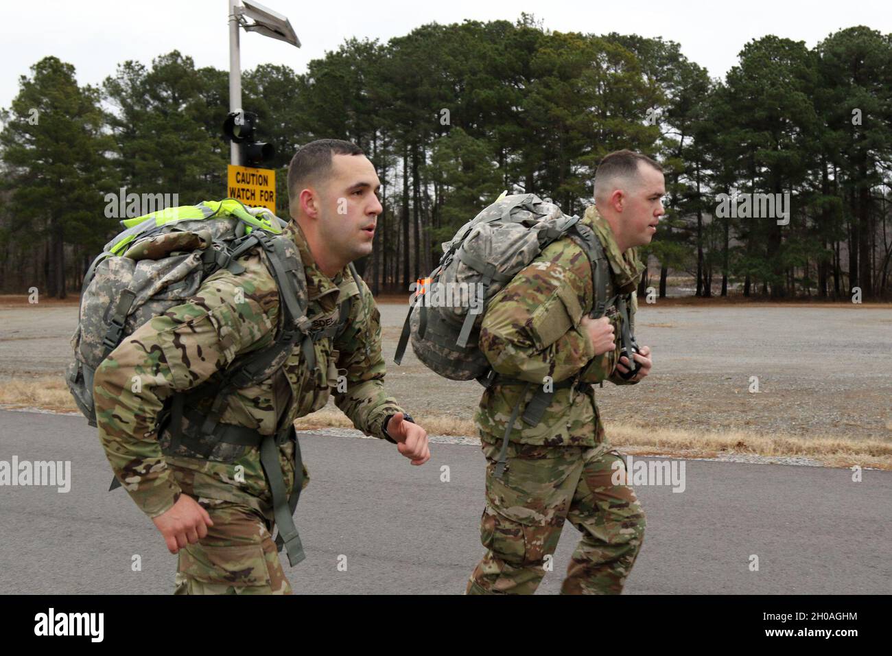 Sgt. Niall Blasdel (Left) assigned to the 106th Army Band and Sgt ...
