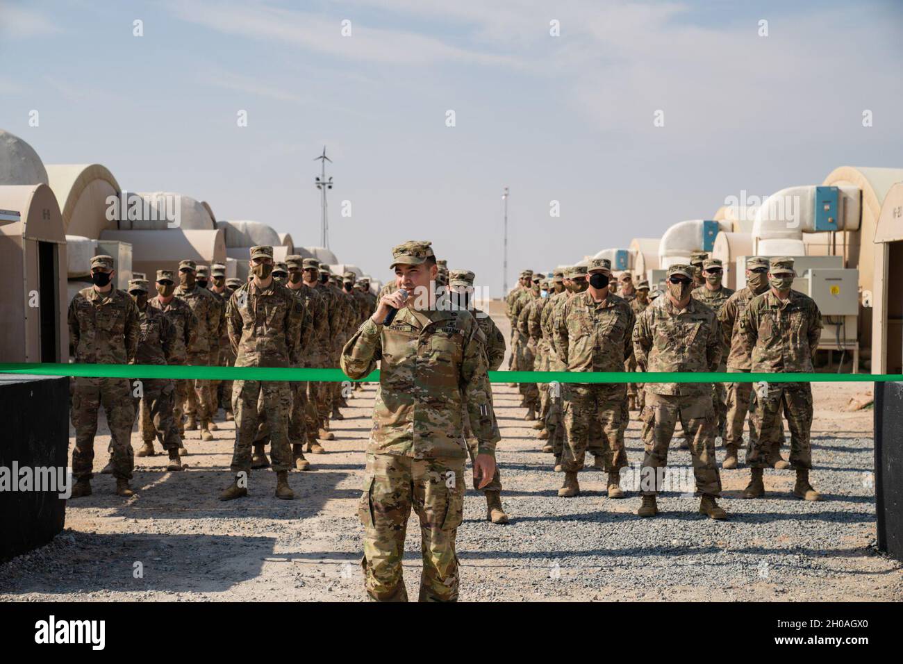 Col. Peter L. Gilbert, Brigade Commander of the 101st Division ...