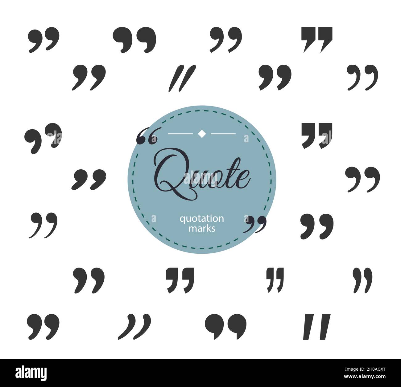 Quotation marks hi-res stock photography and images - Alamy