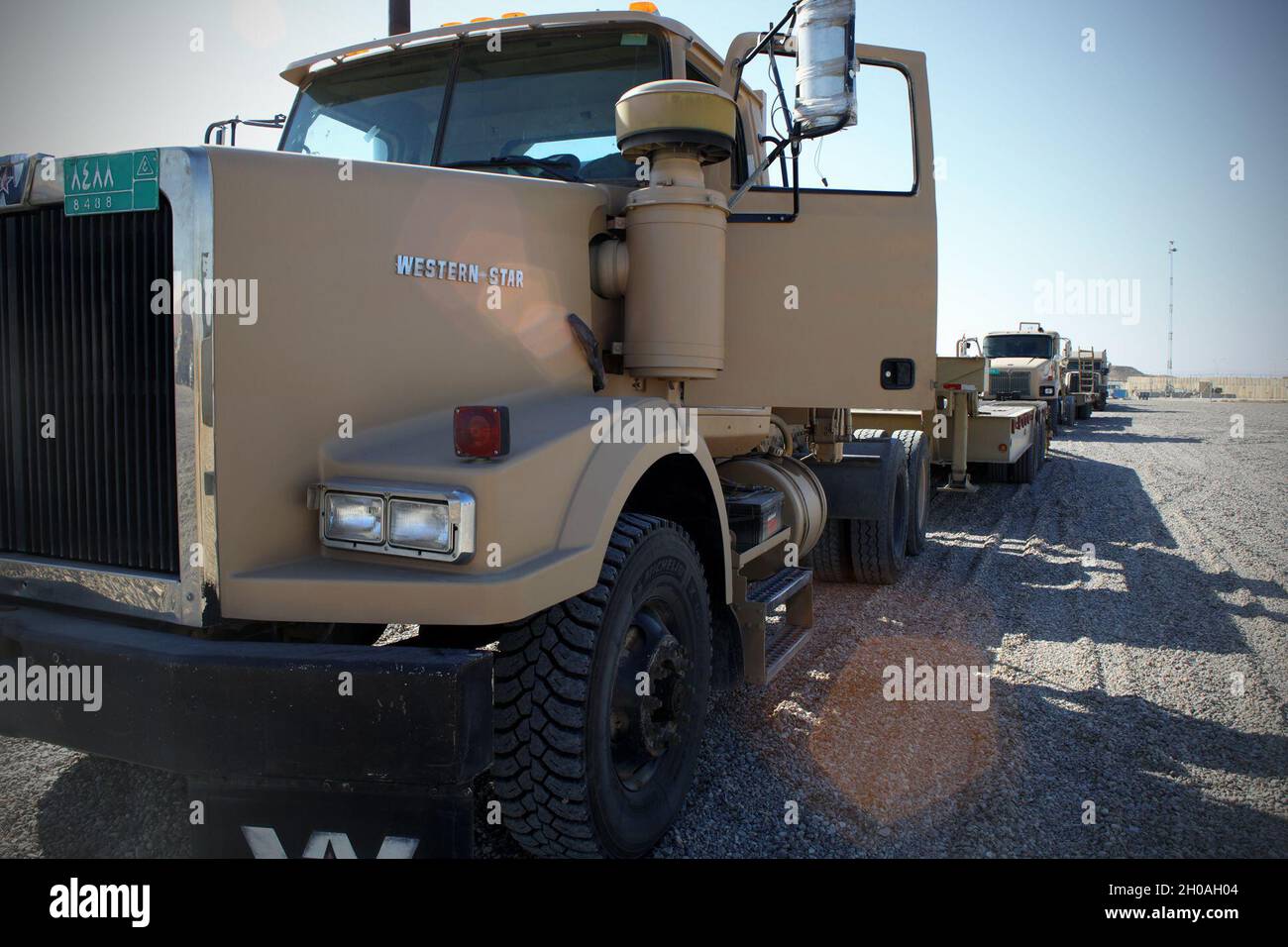 Several 20 and 40-foot containers with Class IX material worth more ...