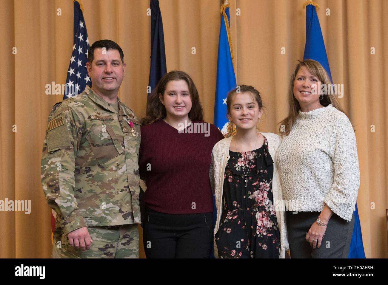 Col. Christopher Batterton, 192nd Wing commander, poses for a photo ...