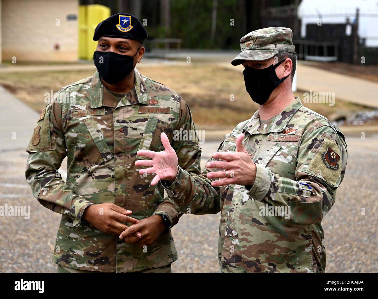 Brigadier General Roy Collins, director of Security Forces, deputy ...
