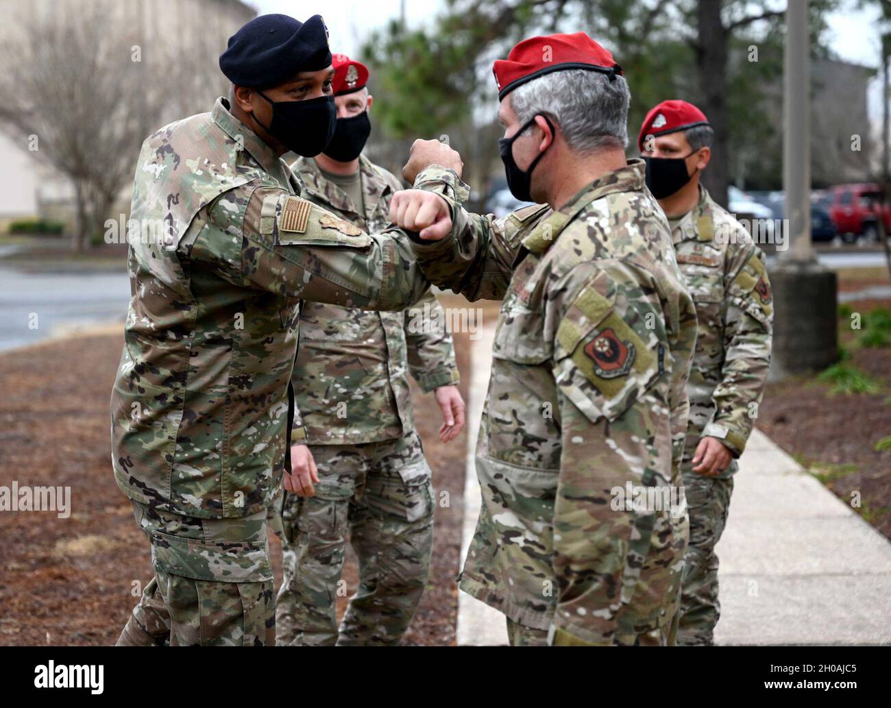 Brigadier General Roy Collins, director of Security Forces, deputy ...
