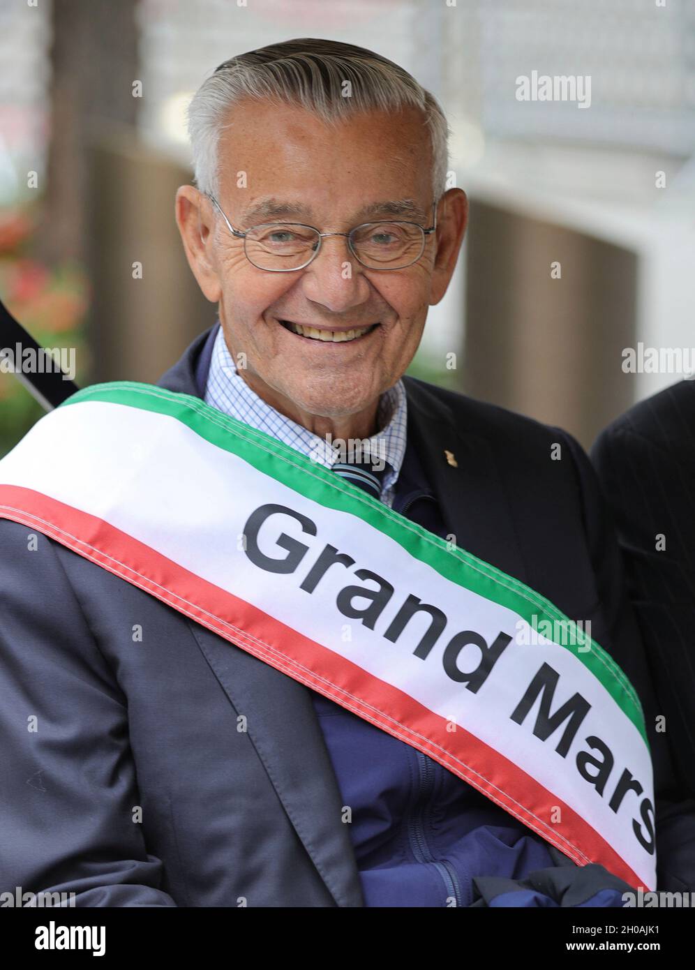Fifth Avenue, New York, USA, October 11, 2021 - Grand Marshal Michael ...