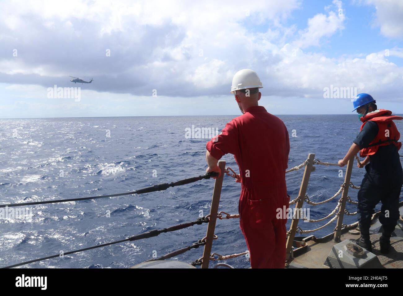 210112-N-N3764-003 CARIBBEAN SEA (Jan 12, 2021) Ensign Ryan Robison ...