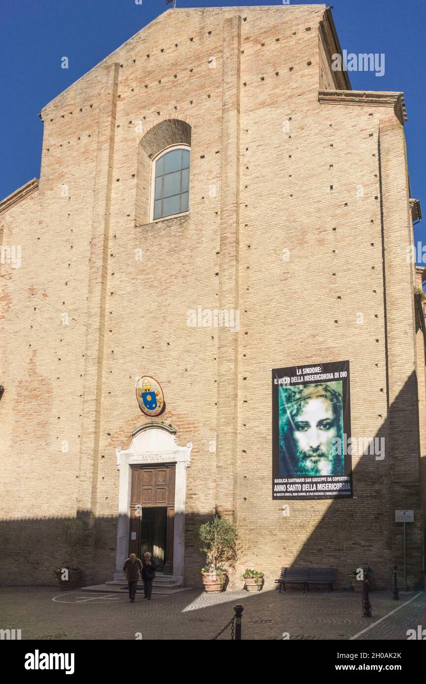 Basilica St. Joseph of Cupertino, Osimo, Marche, Italy, Europe Stock ...