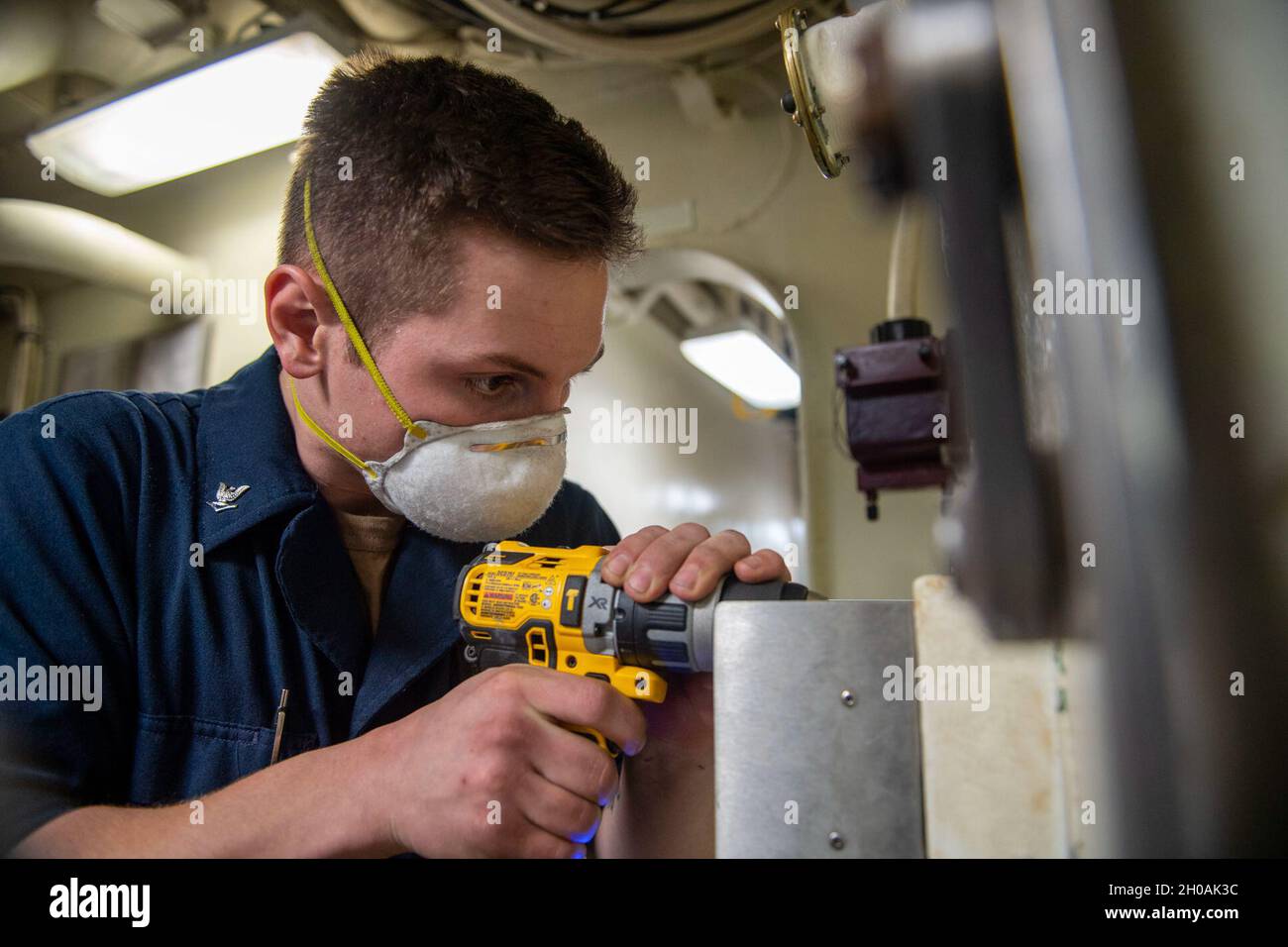 NORFOLK, Va. (Jan. 11, 2021) – Gunner’s Mate 3rd Class Christopher ...