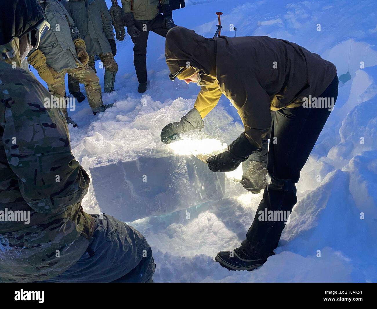 Hard packed snow hi-res stock photography and images - Alamy