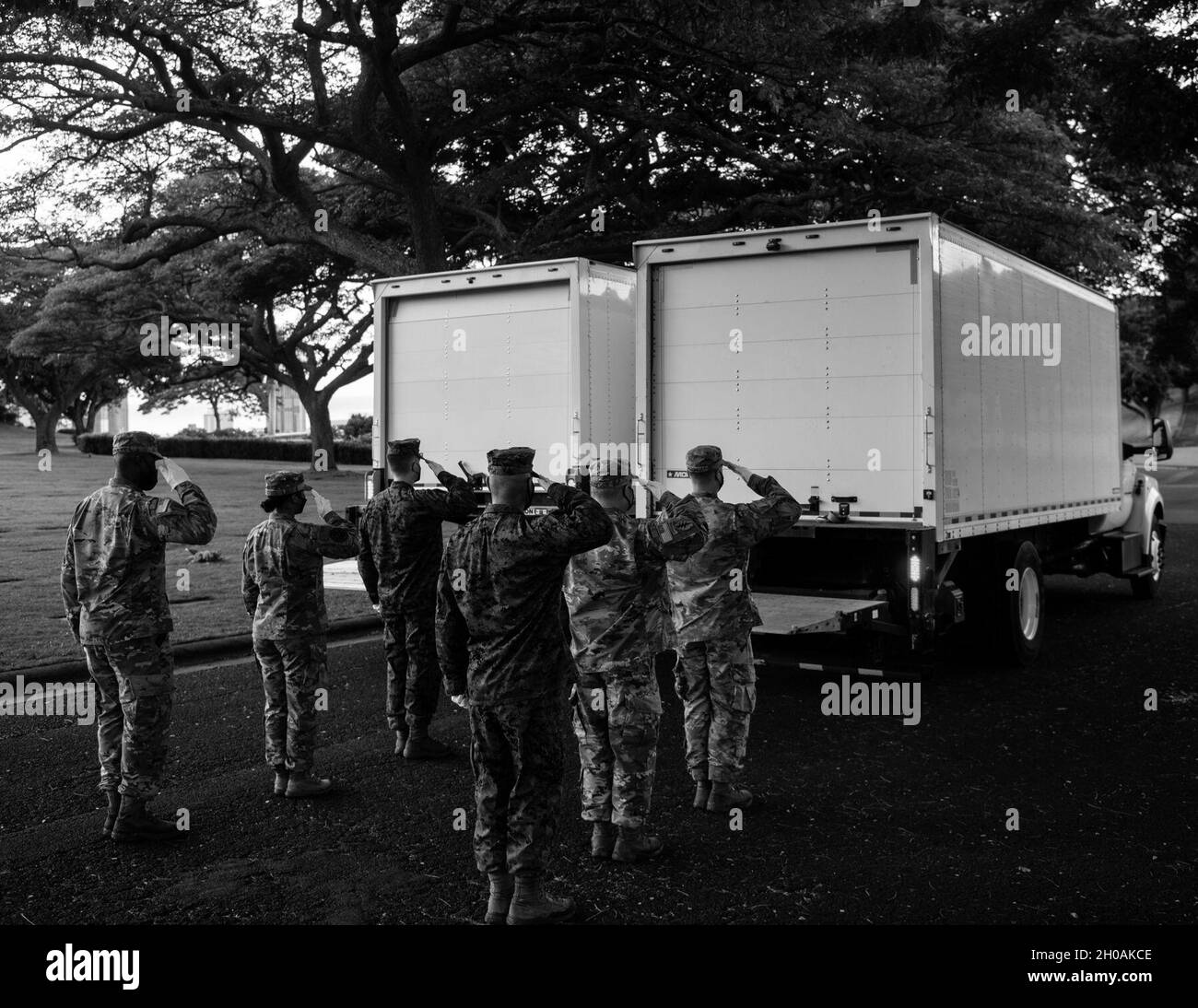 U.S. service members assigned to the Defense POW/MIA Accounting Agency ...